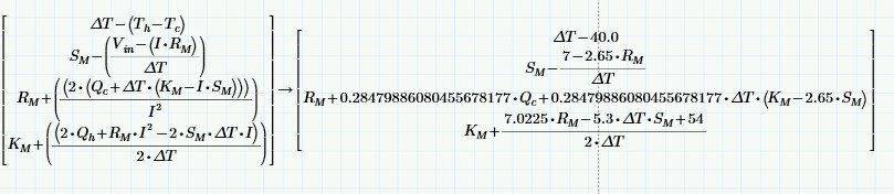 Solve 4 equations simultaneously for unknowns - PTC Community